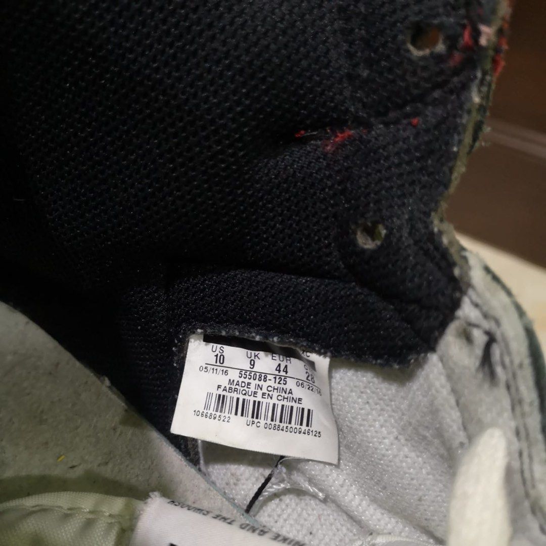 Kasut Nike Air Jordan 1 9uk RM130, Men's Fashion, Footwear, Sneakers on ...