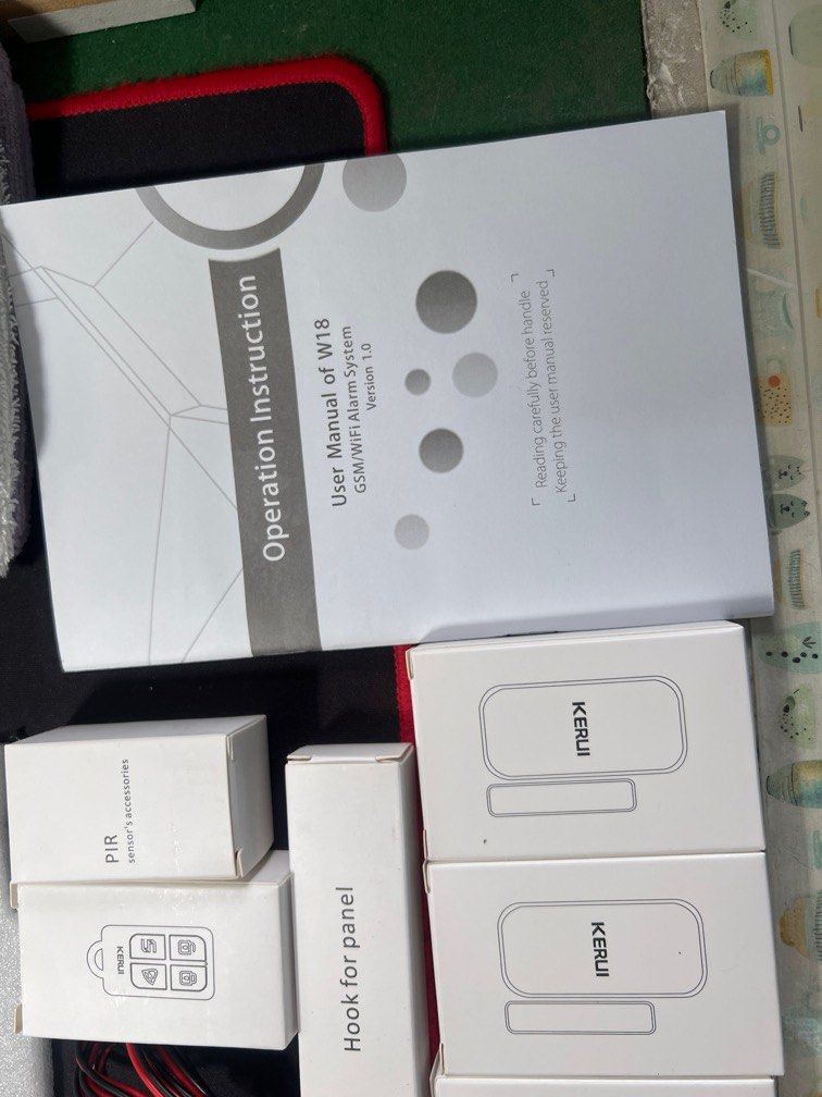 KERUI GSM Burglar Alarm System - Model W18, Computers & Tech, Office & Business Technology on ...