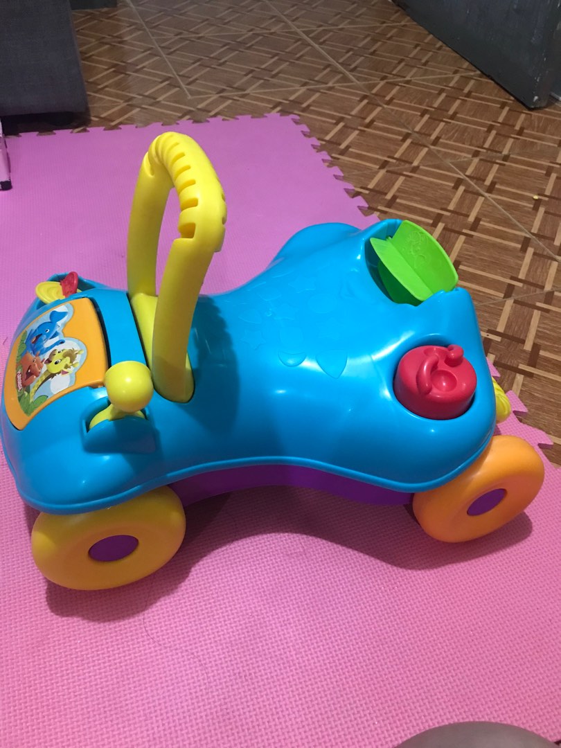 Kid push walker | trolley, Babies & Kids, Infant Playtime on Carousell