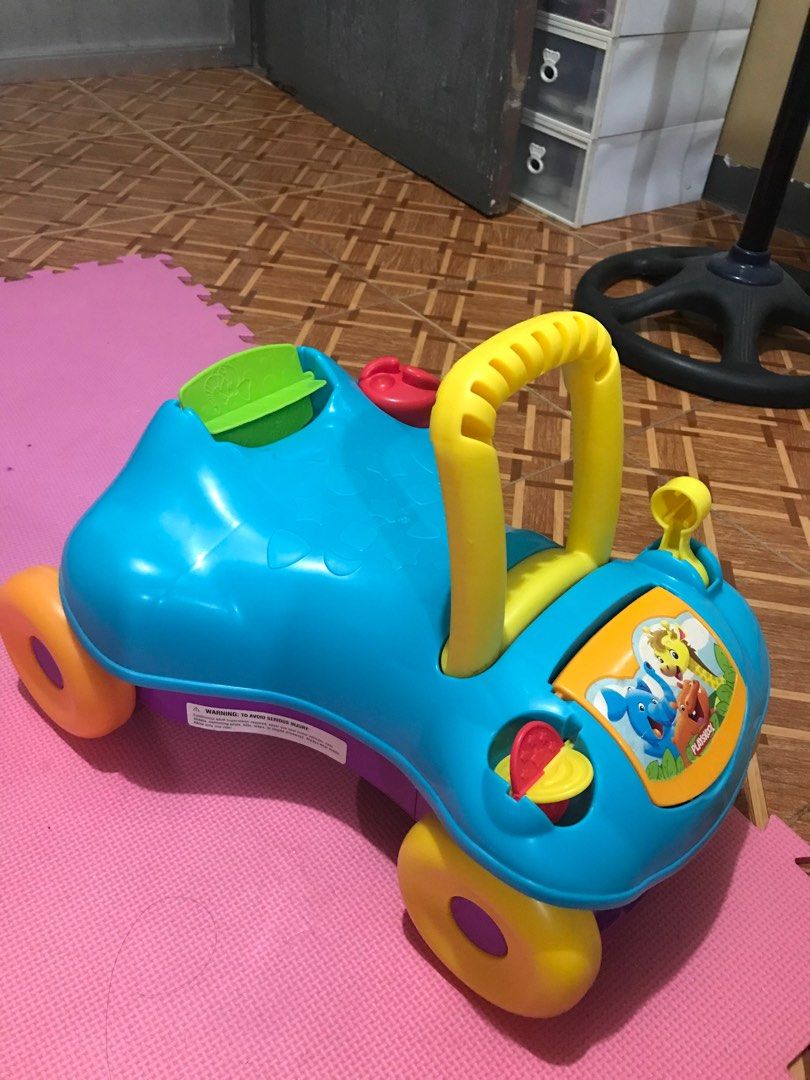 Kid push walker | trolley, Babies & Kids, Infant Playtime on Carousell