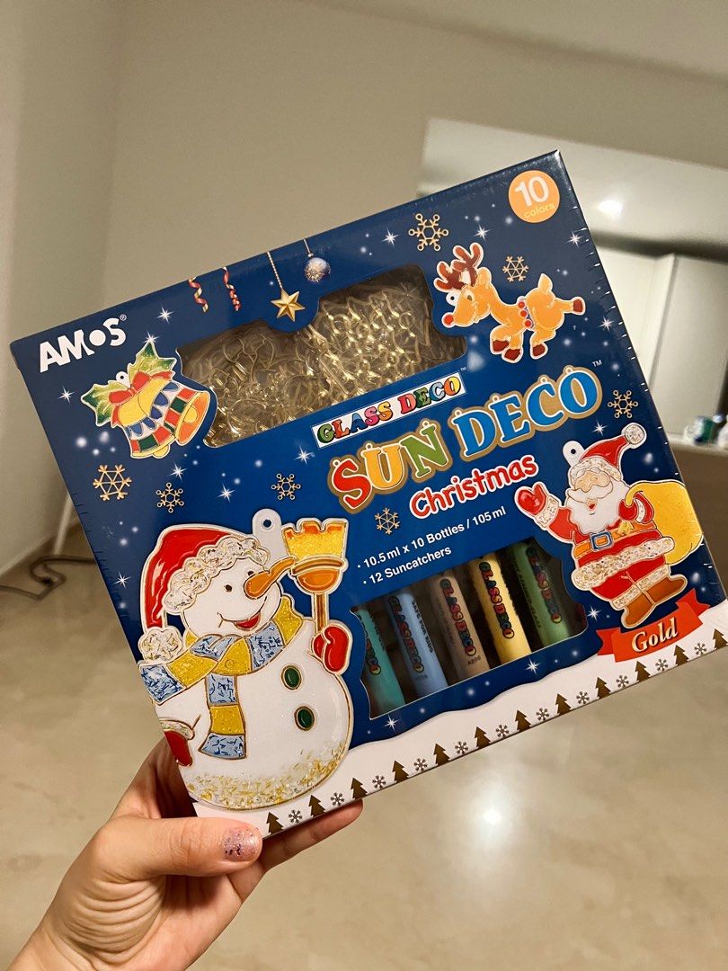 Kids Glass deco colouring kit, Hobbies & Toys, Toys & Games on Carousell