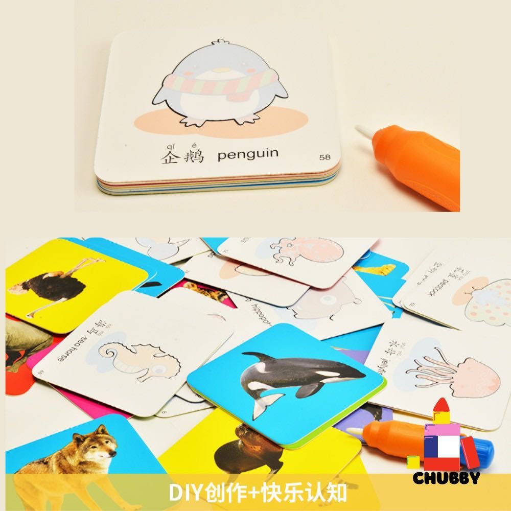 Kids magic learning flashcard, Hobbies & Toys, Toys & Games on Carousell