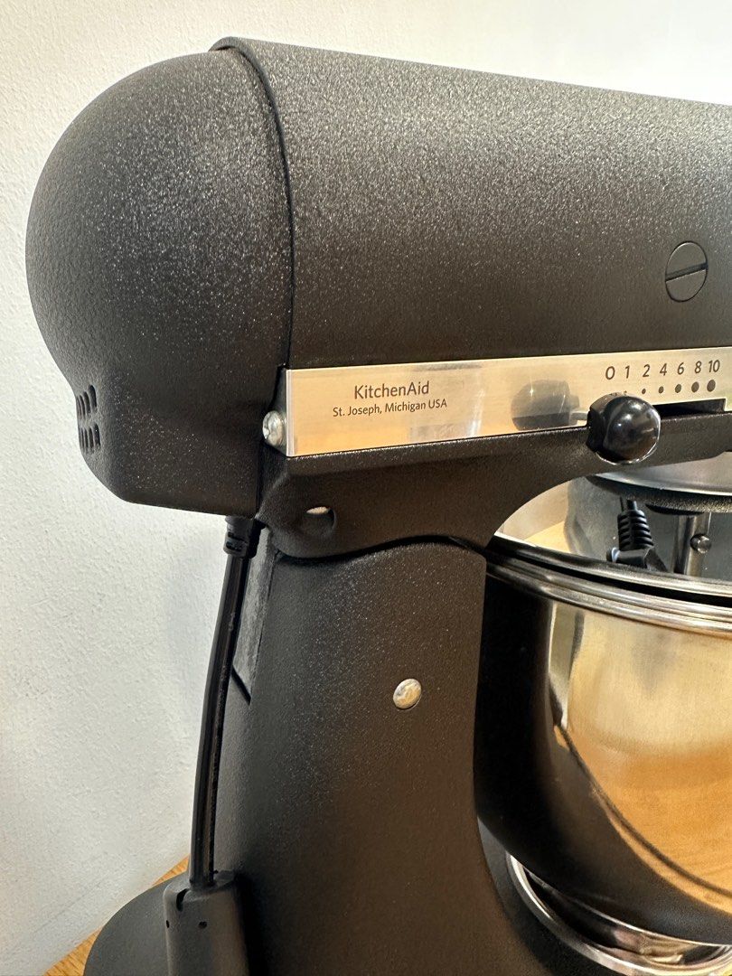 4.8L Kitchenaid Mixer (Cast Iron Matte Black), TV & Home Appliances ...