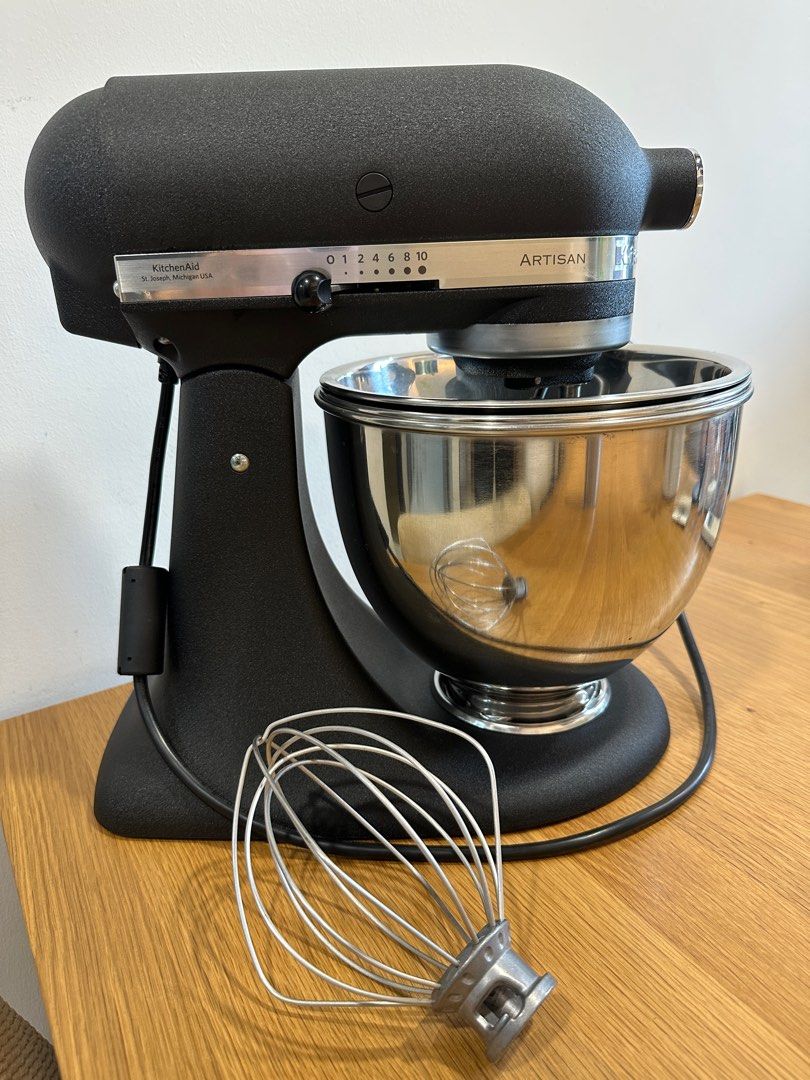 4.8L Kitchenaid Mixer (Cast Iron Matte Black), TV & Home Appliances ...
