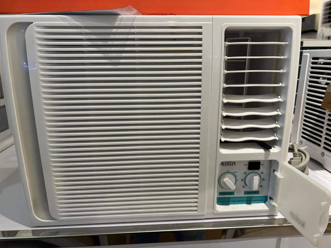 Kolin window type aircon, TV & Home Appliances, Air Conditioning and ...