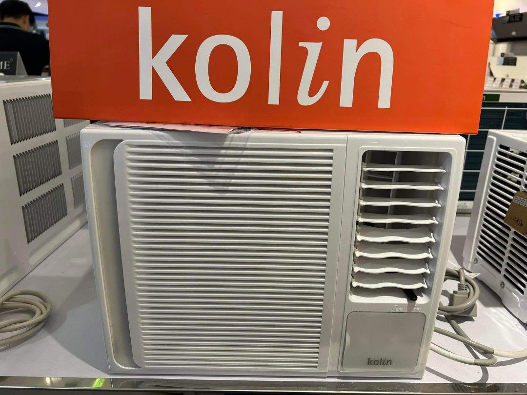 Kolin window type aircon, TV & Home Appliances, Air Conditioning and ...