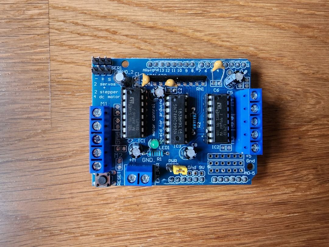 L293d Motor Drive Shield For Arduino Purchased From Cytron Mobile