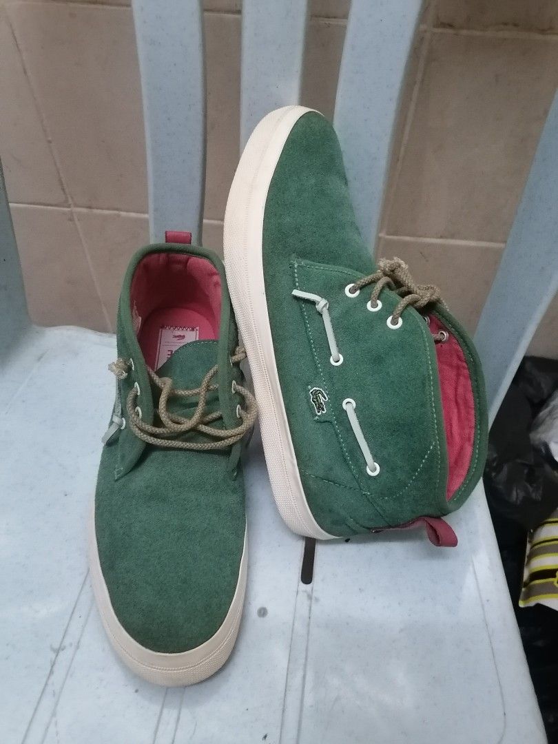 LACOSTE SUEDE LEATHER (9UK) ORIGINAL, Men's Fashion, Footwear, Casual ...