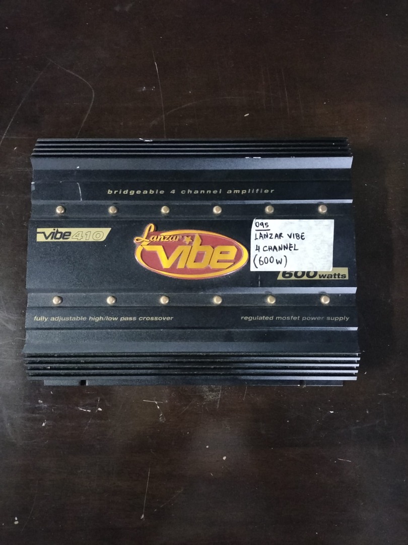 Lanzar Vibe Amplifier, Audio, Soundbars, Speakers & Amplifiers on Carousell
