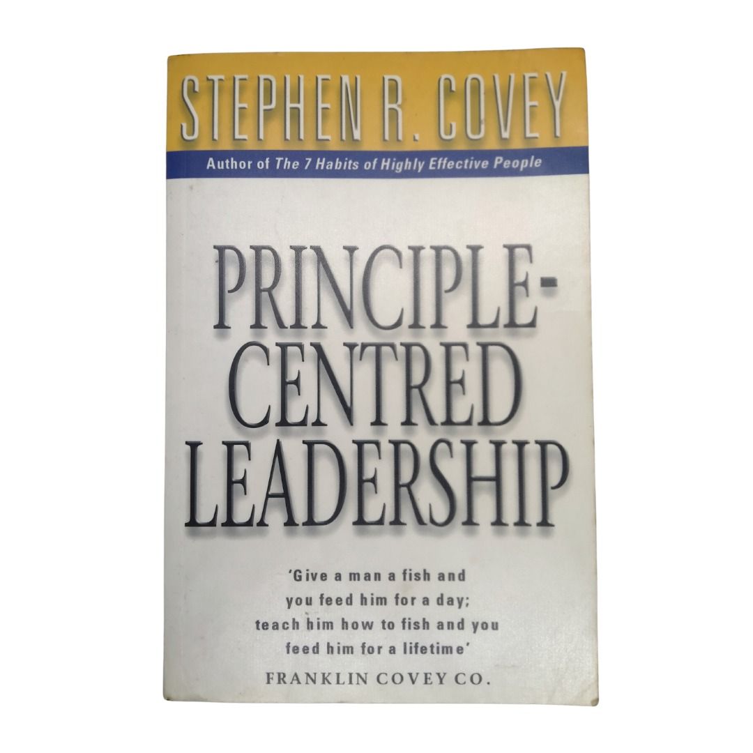 Principle-Centered Leadership(Stephen R. Covey), Hobbies & Toys, Books ...