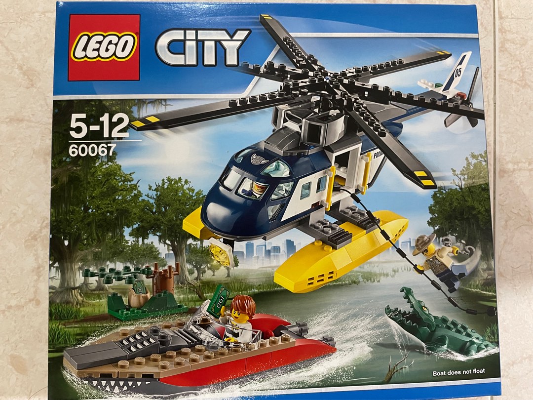 Lego City 60067 - Helicopter Pursuit, Hobbies & Toys, Toys & Games on ...
