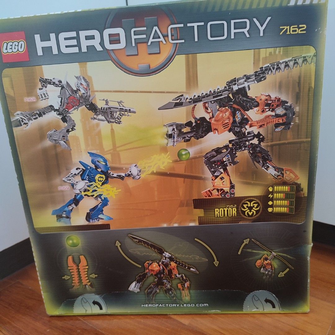 Lego Hero Factory Rotor, Hobbies & Toys, Toys & Games on Carousell