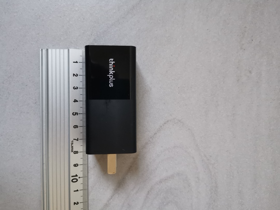 Lenovo Thinkplus 65w Type C PD 口紅充電器 連 1.8m 線, 電腦＆科技, 電腦周邊及配件, 電腦充電器 ...