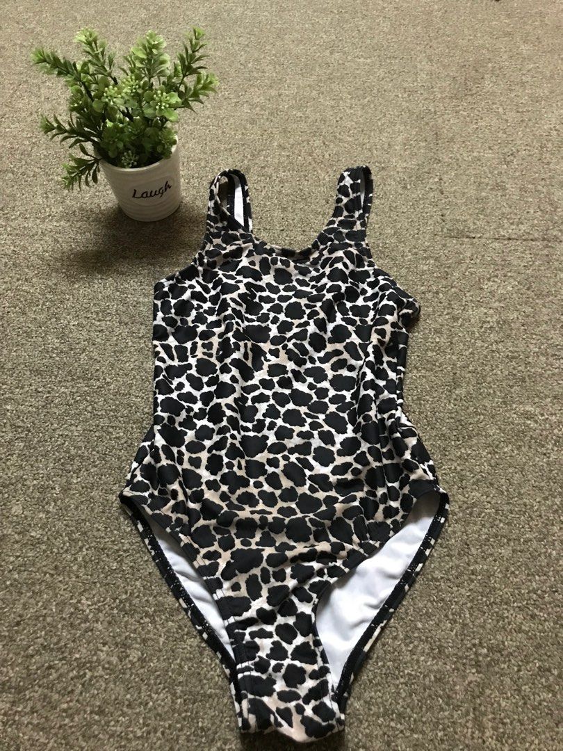 Leopard Kids Swimsuit, Women's Fashion, Swimwear, Bikinis & Swimsuits ...