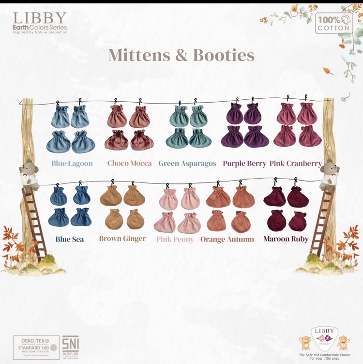 Libby Baby Mitten & Botties Set, Babies & Kids, Babies & Kids Fashion ...
