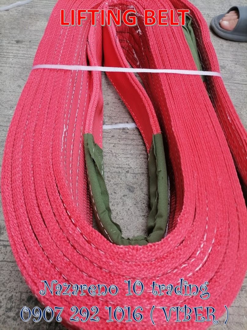 Lifting belt 10tons 11, Commercial & Industrial, Construction ...