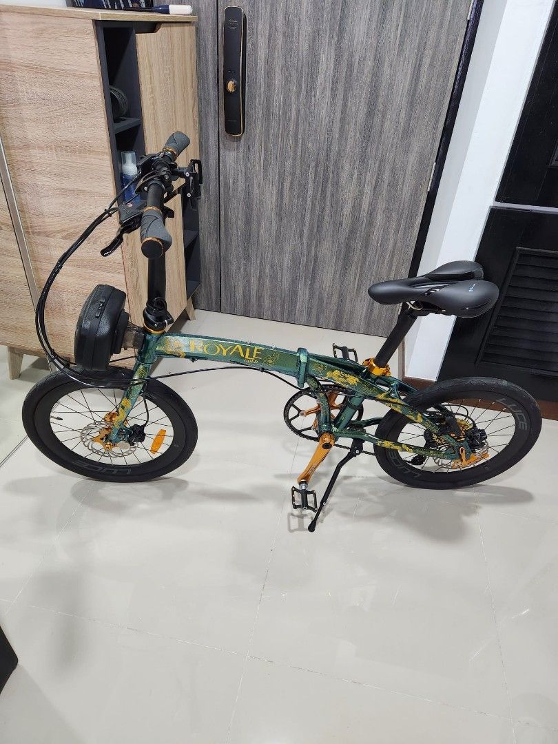 Limited Edition Mobot Royale Dragon Foldie, Sports Equipment, Bicycles ...