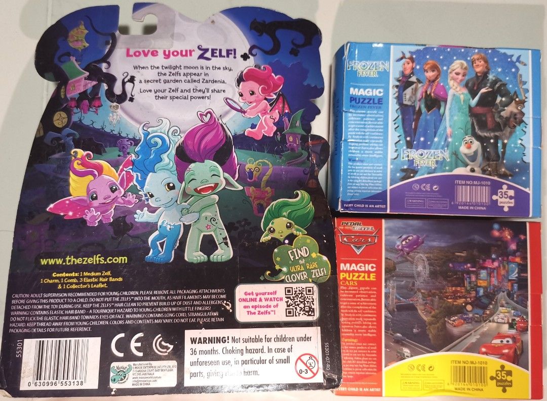 LIMITED EDITION The Zelf Angelala Angel Zelf + 2 FREE puzzles (Brand ...