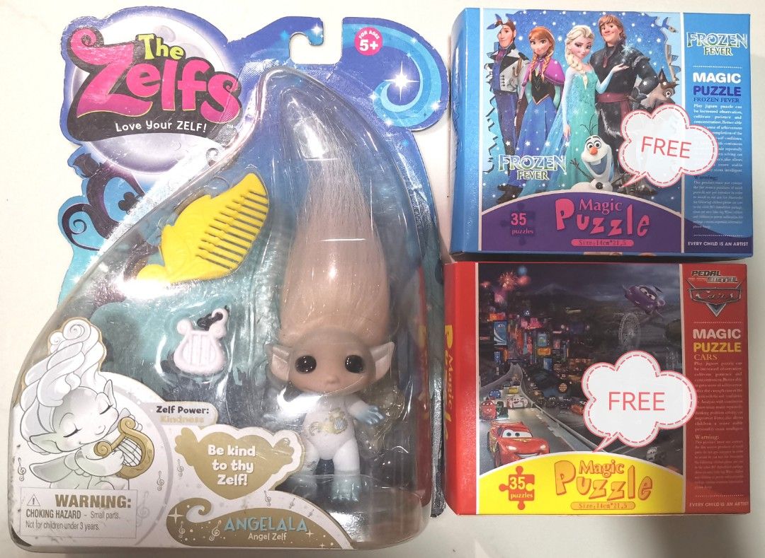 LIMITED EDITION The Zelf Angelala Angel Zelf + 2 FREE puzzles (Brand ...