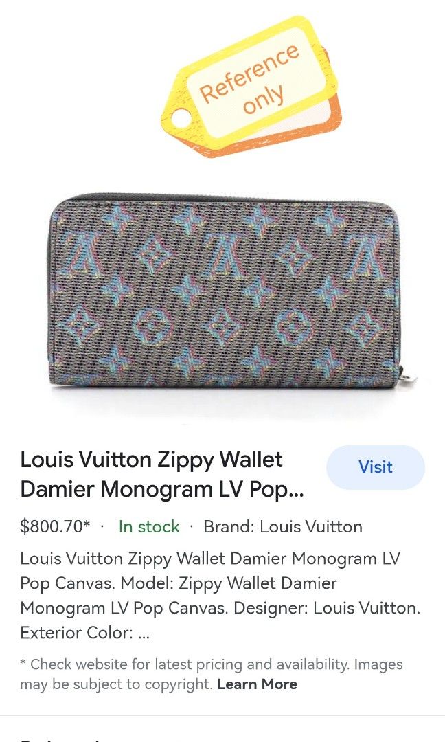 Limited Edition zippy Lv wallet, Luxury, Bags & Wallets on Carousell