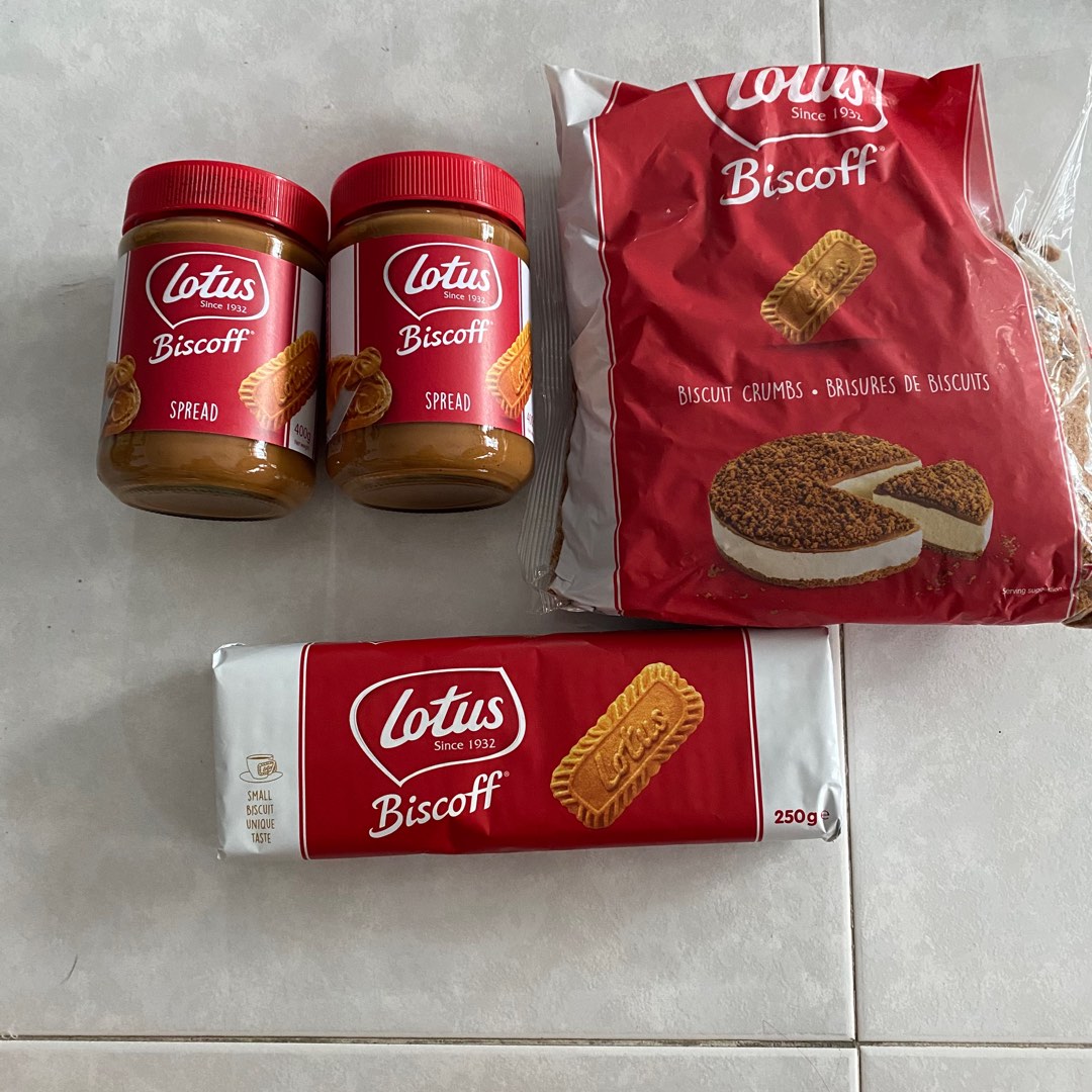 Lotus Biscoff Spread, Crumbs, Biscuit, Nutella Spread, Food & Drinks ...