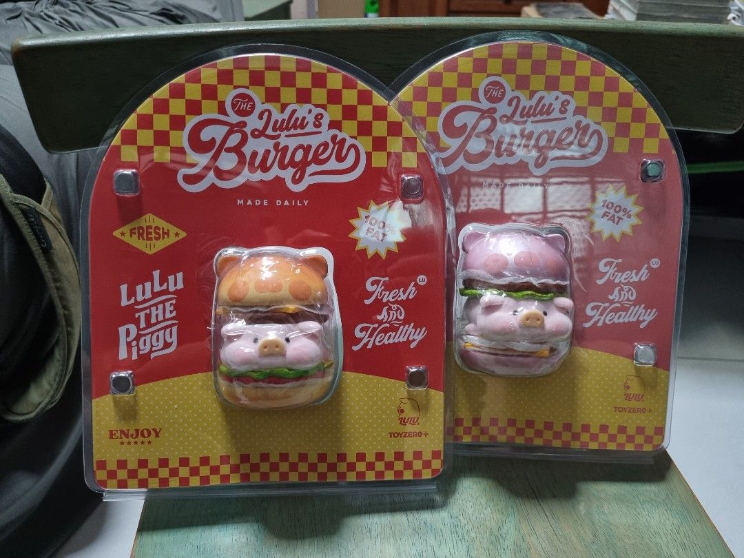 Lulu The Piggy Burger, Hobbies & Toys, Toys & Games on Carousell