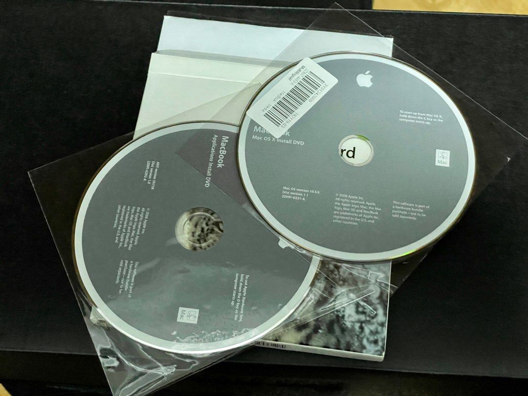 Mac OSX Snow Leopard CD 原廠光碟, 電腦＆科技, 手提電腦 - Carousell