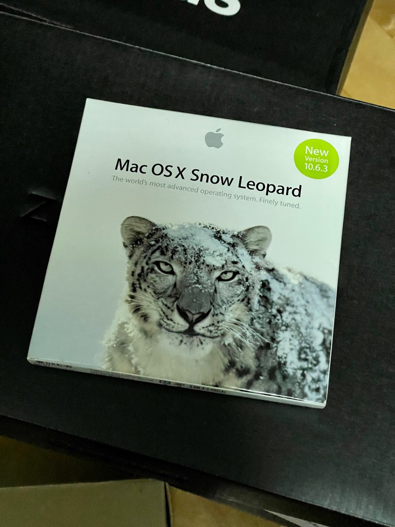 Mac OSX Snow Leopard CD 原廠光碟, 電腦＆科技, 手提電腦 - Carousell