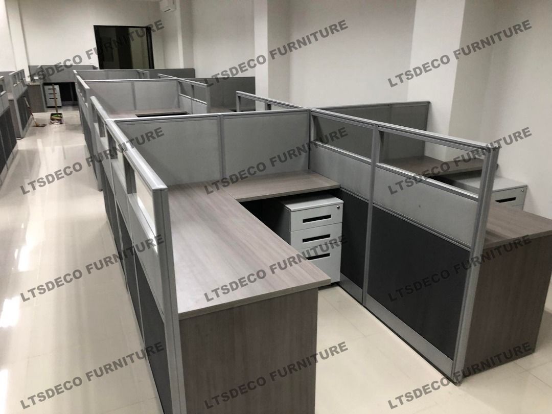 MADE TO ORDER MODULAR WORKSTATION TABLE OFFICE PARTITION, Furniture ...