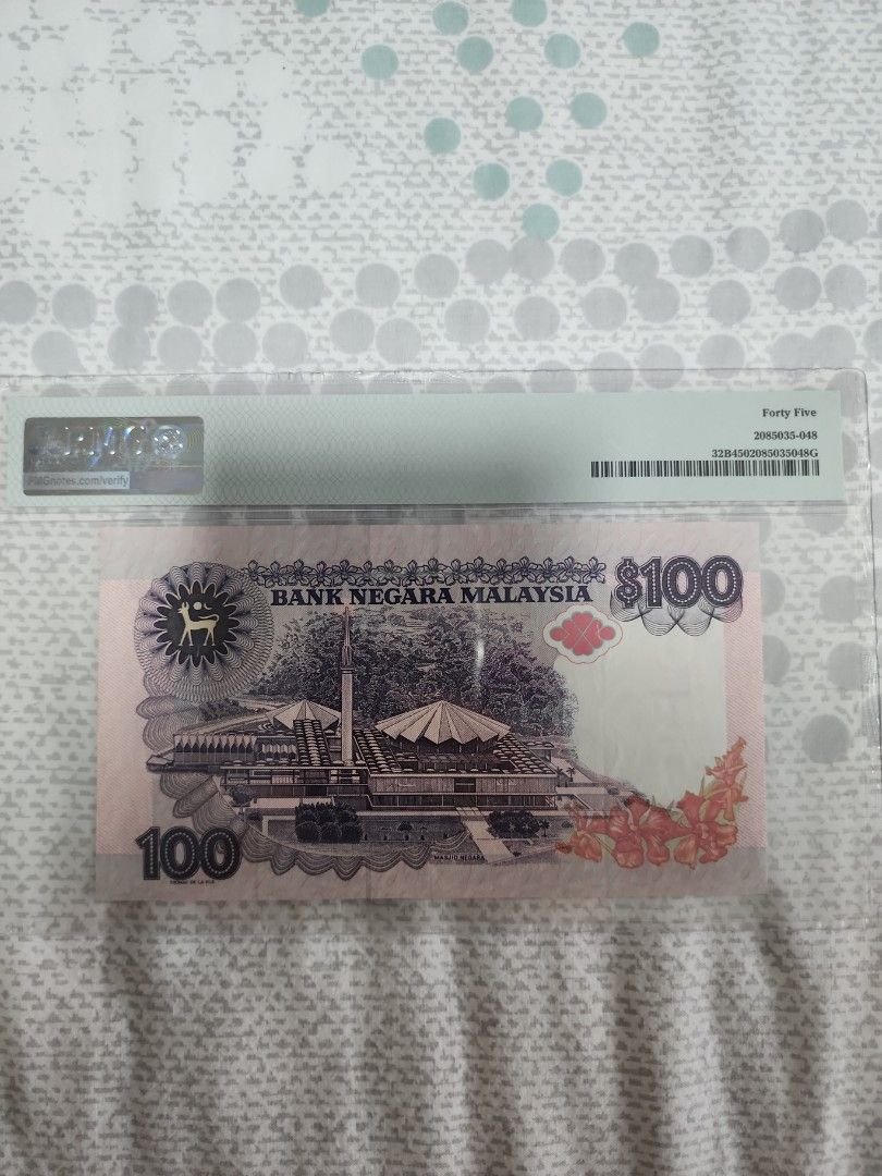 Malaysia Old RM100 Series 7, Hobbies & Toys, Memorabilia & Collectibles ...