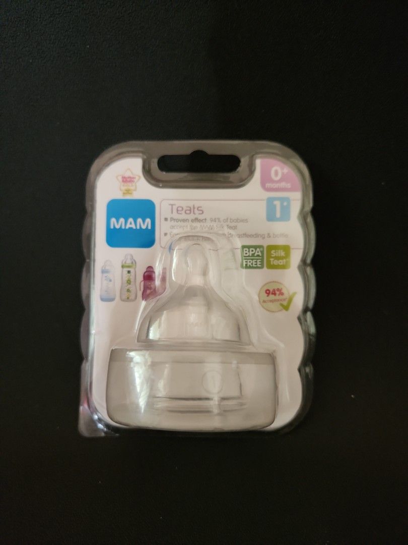 MAM Teats (0mths+), Babies & Kids, Nursing & Feeding, Breastfeeding ...