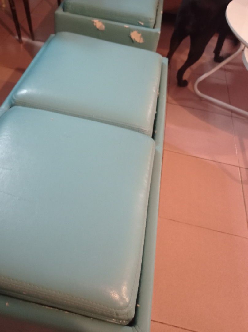 Mandaue Foam 3 Seater Couch with Free Mandaue Ottoman Sofa Set ...