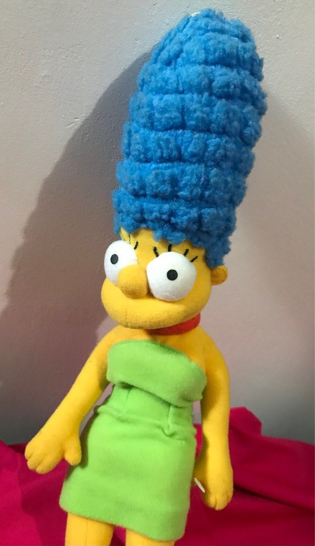 Marge Simpson Plush Stuffed Toy, Hobbies & Toys, Toys & Games on Carousell