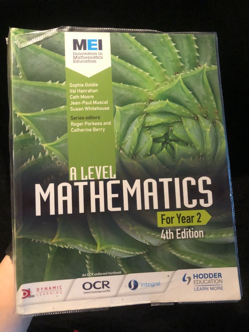 MEI A Level Mathematics For Year 1&2 and AS 4th Edition, 興趣及遊戲, 書本 & 文具 ...