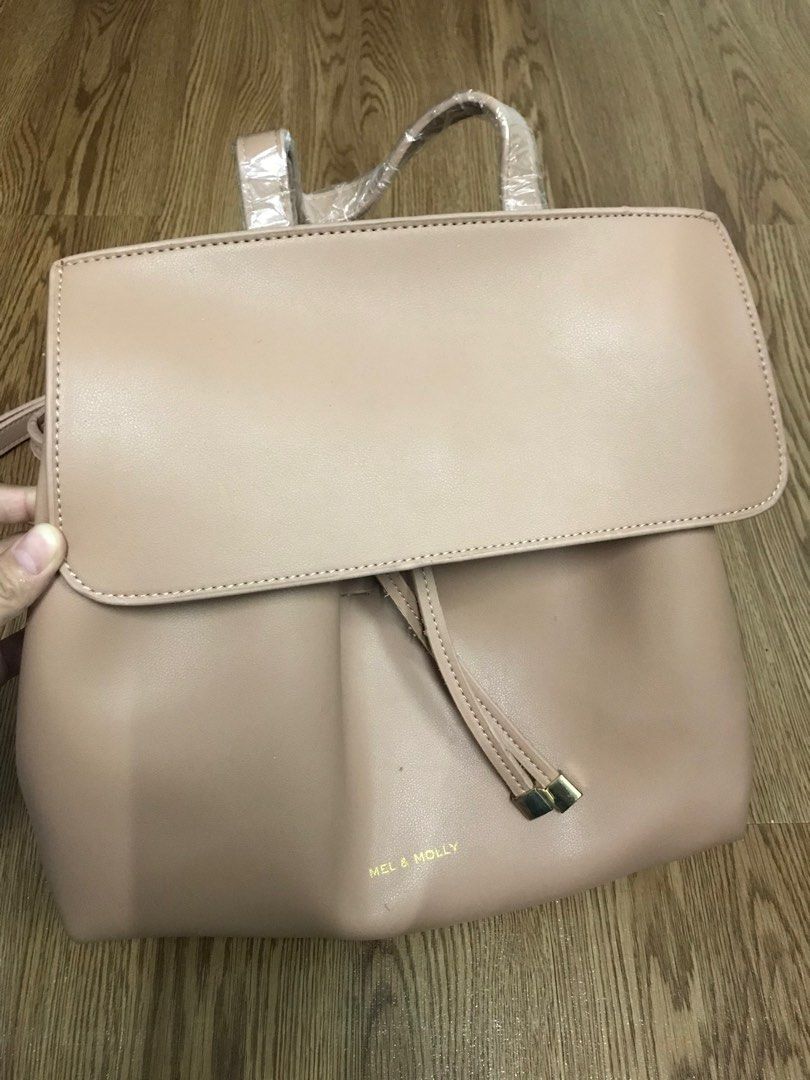 Mel & Molly Backpack, Women's Fashion, Bags & Wallets, Shoulder Bags on ...