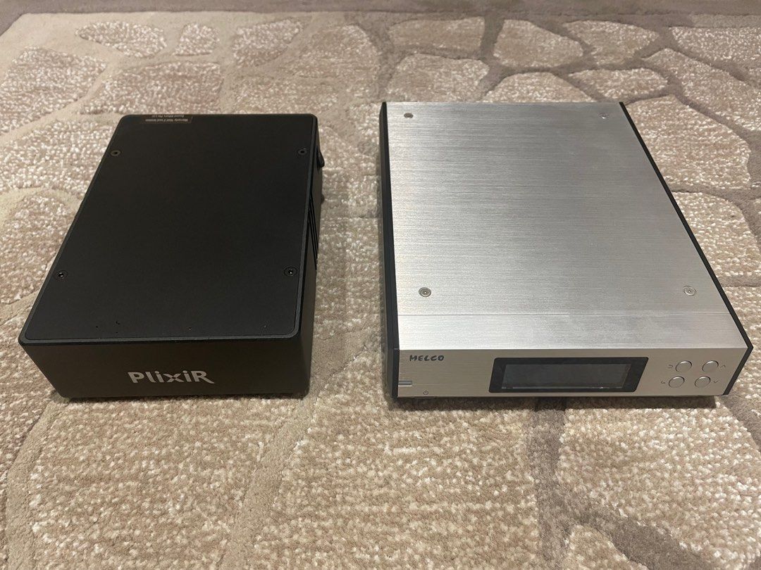 Melco N100 2TB music streamer with Plixir Elite BDC linear power supply, Audio, Other Audio ...
