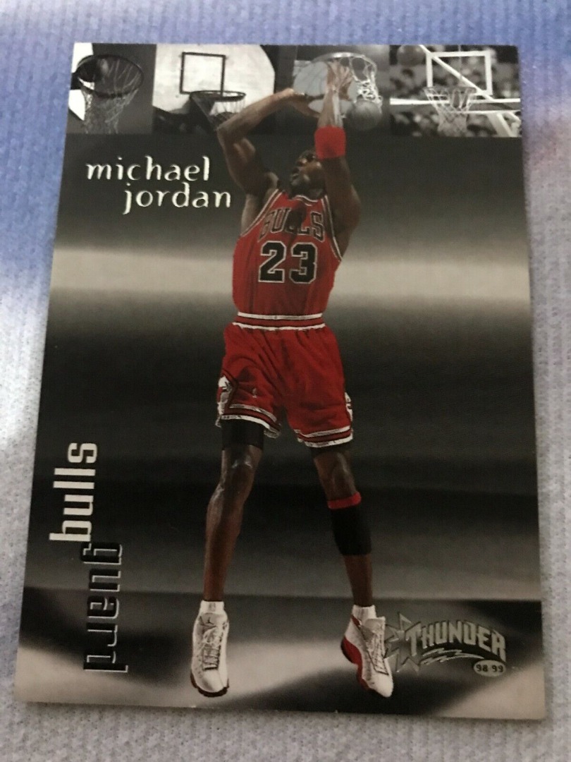 Michael Jordan 106 THUNDER 1998 SKYBOX, Hobbies & Toys, Memorabilia ...
