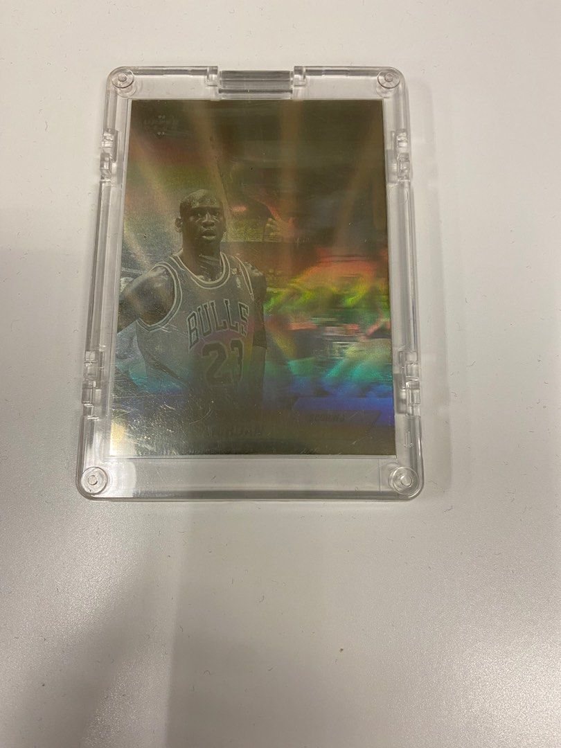 Michael Jordan Hologram NBA Card, Hobbies & Toys, Memorabilia ...