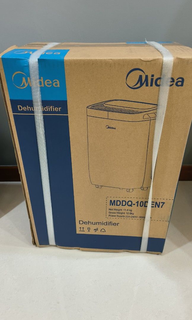 Midea Dehumidifier MDDQ-10DEN7, TV & Home Appliances, Washing Machines ...