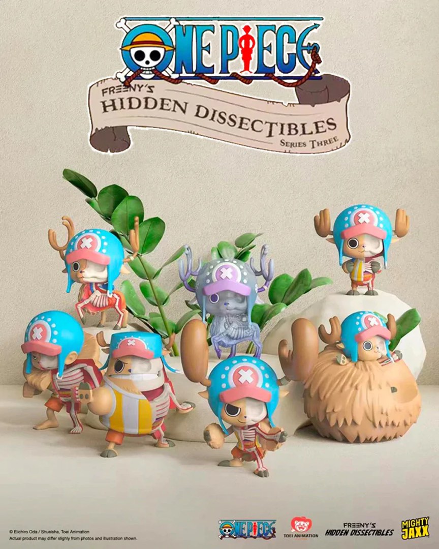 Mighty Jaxx- One piece Series 3 (Chopper), Hobbies & Toys, Toys & Games ...