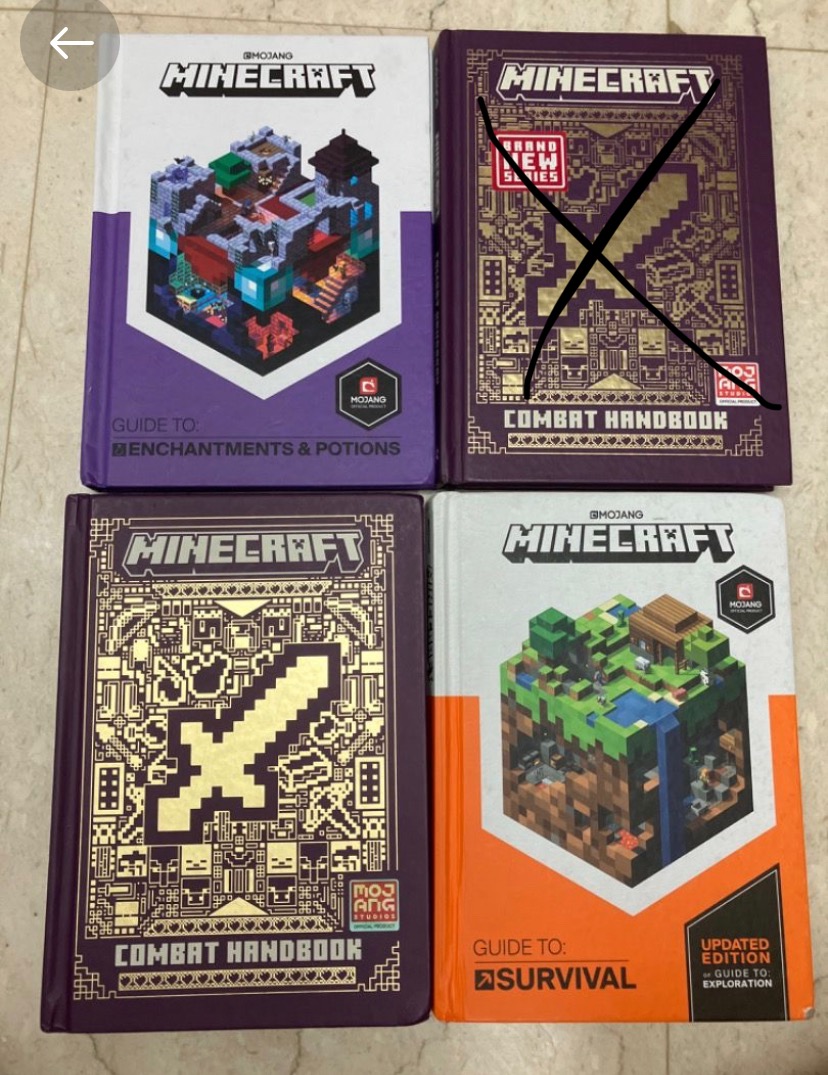 Minecraft books, Hobbies & Toys, Books & Magazines, Children's Books on ...