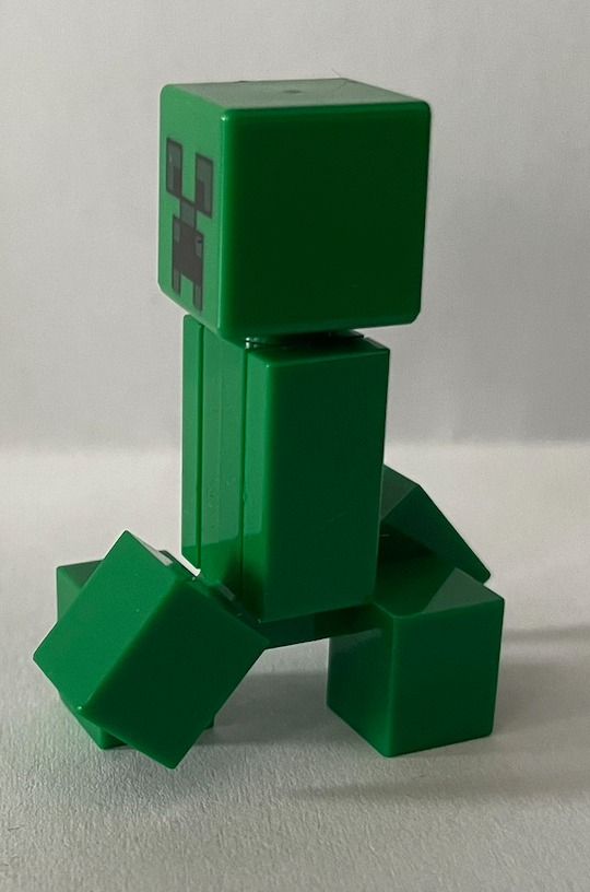 Minecraft Creeper (Lego), Hobbies & Toys, Toys & Games on Carousell