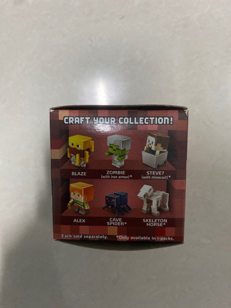 Minecraft Netherrack series, Hobbies & Toys, Toys & Games on Carousell