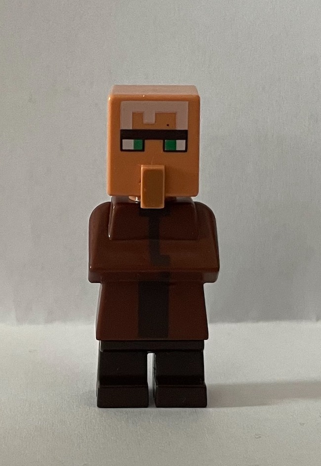 Minecraft Villager (Lego), Hobbies & Toys, Toys & Games on Carousell