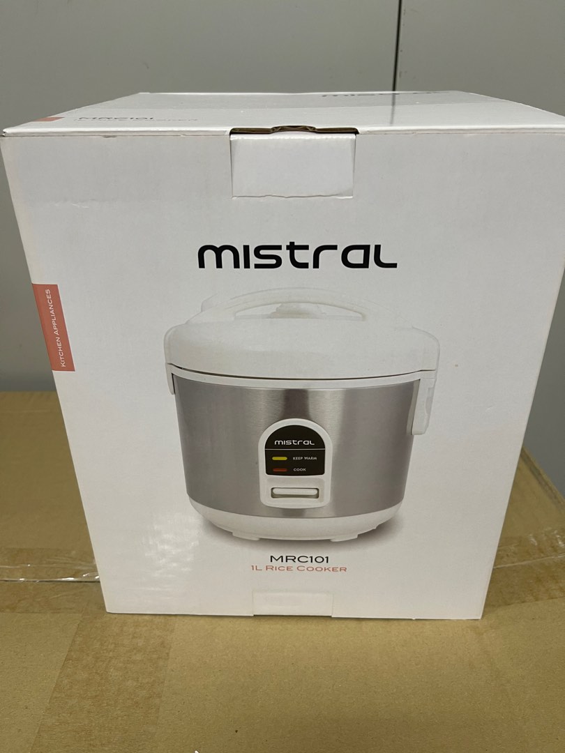 Mistral rice cooker 1L, TV & Home Appliances, Kitchen Appliances ...
