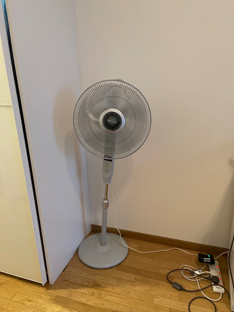 Mistral Stand Fan 16” with remote, Furniture & Home Living, Lighting ...