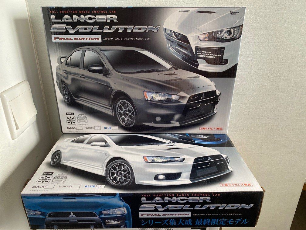 Mitsubishi Lancer Evolution X Final Edition RC car, Hobbies & Toys ...