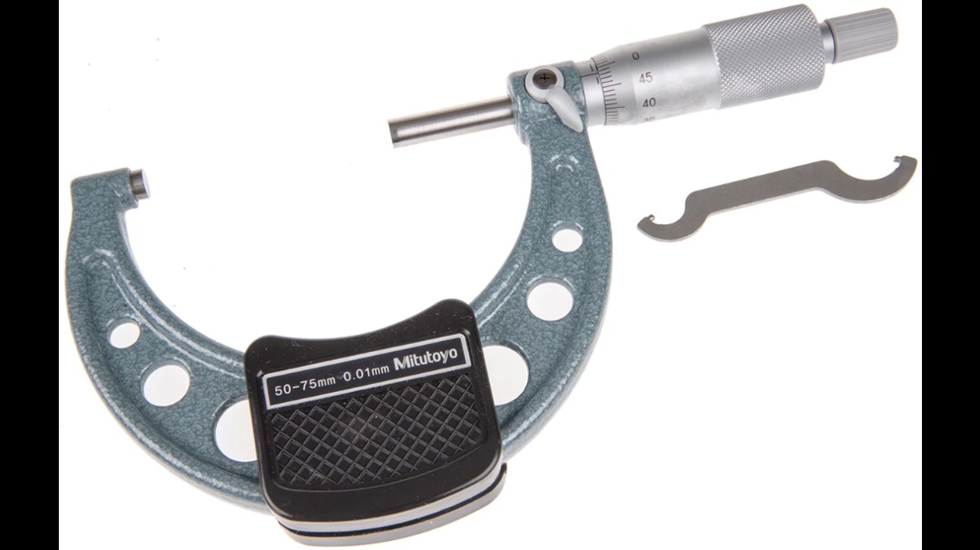 Mitutoyo Micrometer Ratchet Thimble Range 50-75mm, Commercial ...