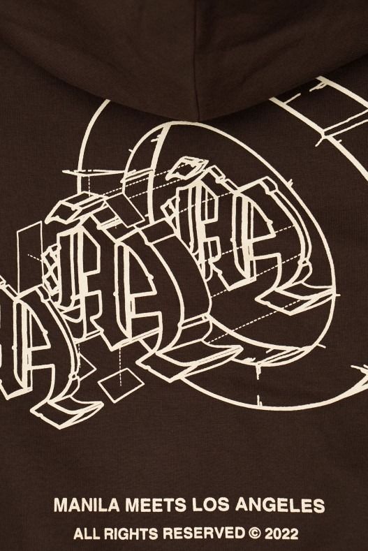 MN+LA "M'$ ARTIFACT" Oversized Hoodie in Wood, Men's Fashion, Coats, Jackets and Outerwear on ...