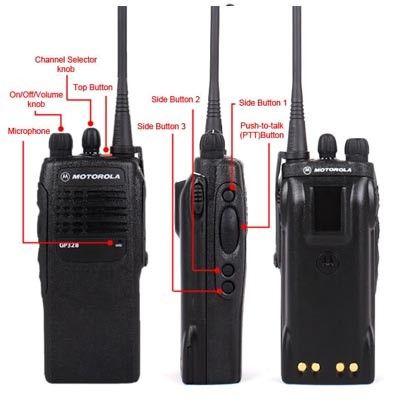Motorola GP328, Mobile Phones & Gadgets, Walkie-Talkie on Carousell